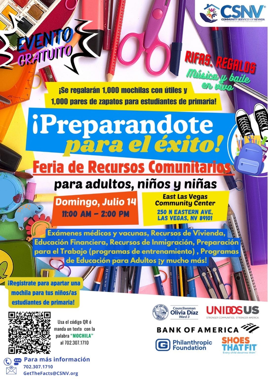 Feria de Recursos Comunitarios – Verano Sin Soda - Viva Saludable